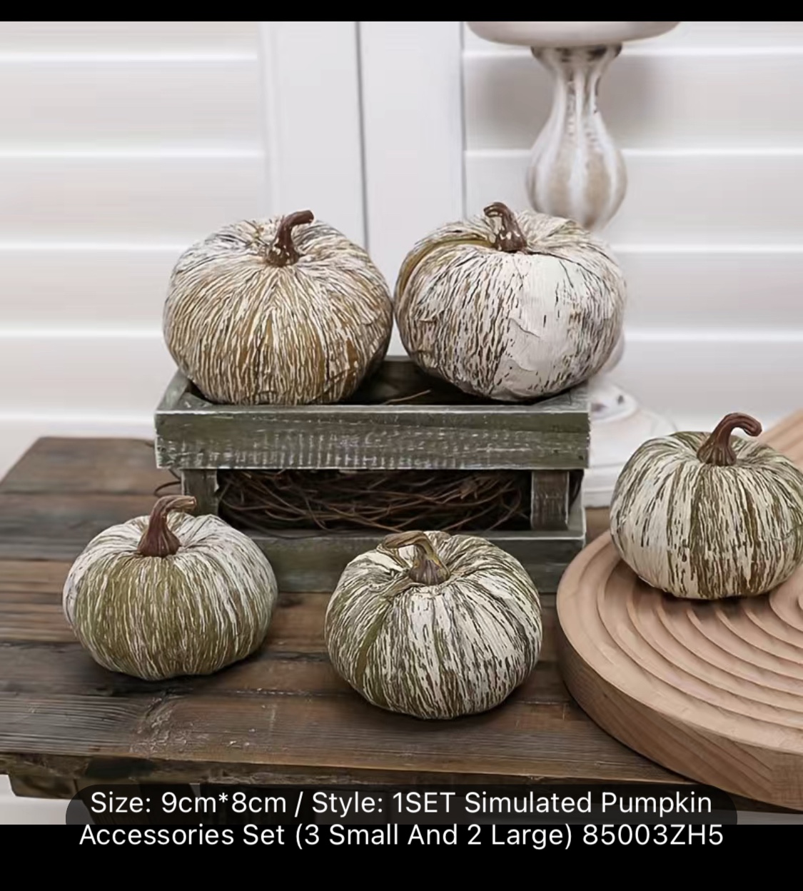 Assorted Season Pumpkin Simulation Decor – The house of Juanitha